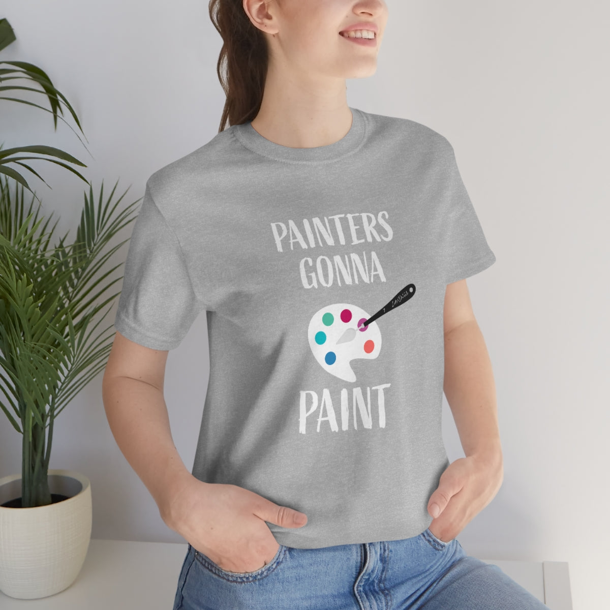 Painters gonna paint Short Sleeve Tee – Let's Dabble